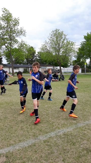 U14 Pre-game Warm-up - Beaumont Soccer Association | Beaumont, Alberta